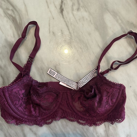 Victoria's Secret | Intimates & Sleepwear | Victorias Secret Deep Wine ...